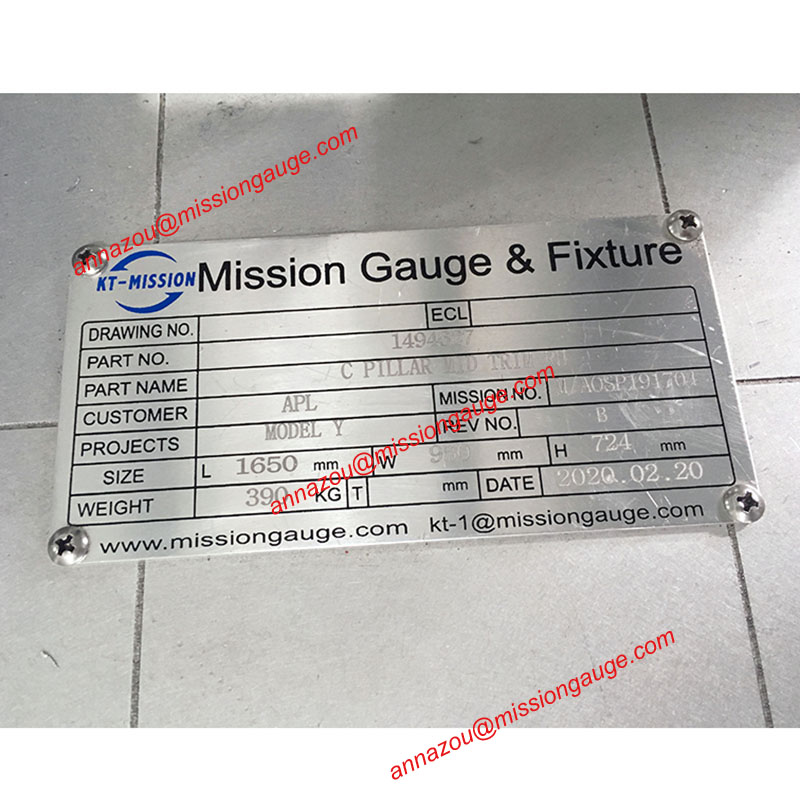 Supply Checking Fixture Jig and Check Gauge for High Precision ...